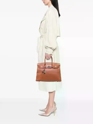 Hermès 2006 Tadelakt Birkin Retourne 35 Handbag