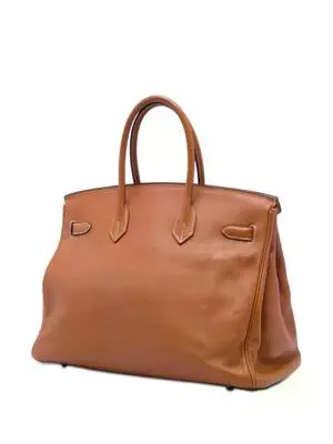 Hermès 2006 Tadelakt Birkin Retourne 35 Handbag