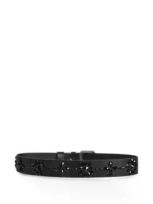 Simone Rocha Embellished Leather Belt