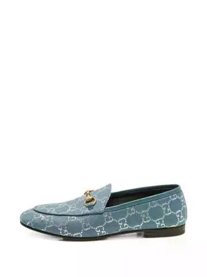 Gucci Gg Jordaan Loafers - Blue