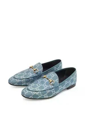 Gucci Gg Jordaan Loafers - Blue