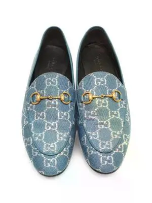 Gucci Gg Jordaan Loafers - Blue