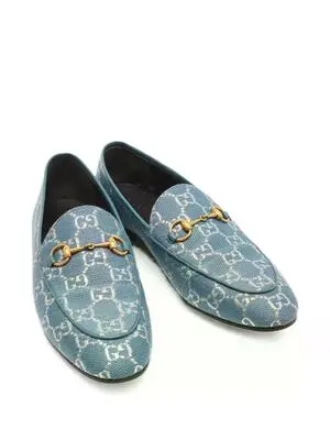Gucci Gg Jordaan Loafers - Blue