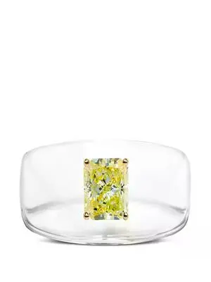 SOLO FOR DIAMONDS Diamond-embellished Ring - Gold