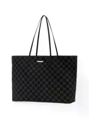 Gucci Large Gg Tribeca Monogram Shoulder Bag