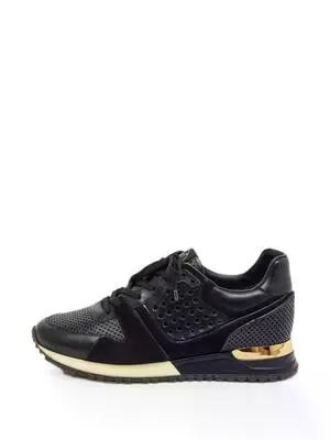 LOUIS VUITTON Run Away Panelled Low-top Sneakers - Black