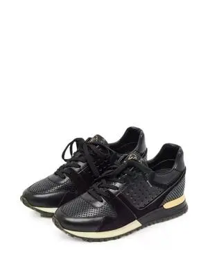 LOUIS VUITTON Run Away Panelled Low-top Sneakers - Black