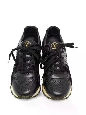 LOUIS VUITTON Run Away Panelled Low-top Sneakers - Black