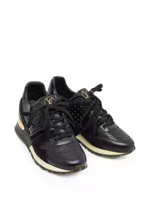 LOUIS VUITTON Run Away Panelled Low-top Sneakers - Black