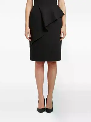Lanvin Black Wash Bottoms For Women