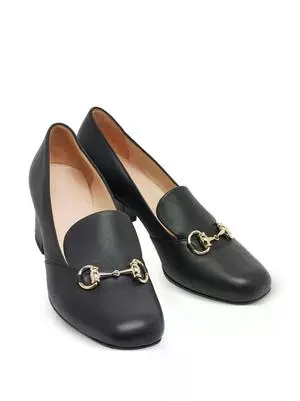 Gucci Horsebit Block Heel Pumps
