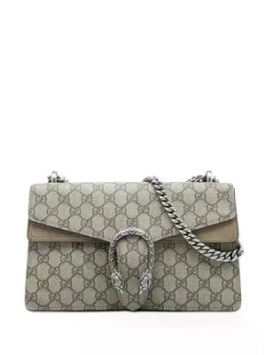 Gucci 2016-2026 Medium Gg Supreme Dionysus Shoulder Bag - Neutrals