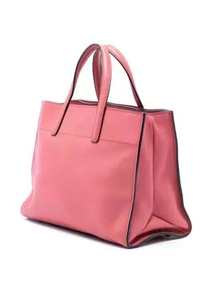 Prada Saffiano Leather Tote - Pink