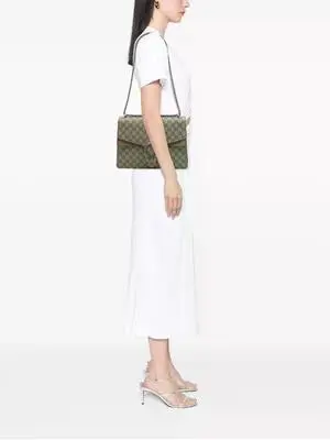 Gucci 2016-2026 Medium Gg Supreme Dionysus Shoulder Bag - Neutrals