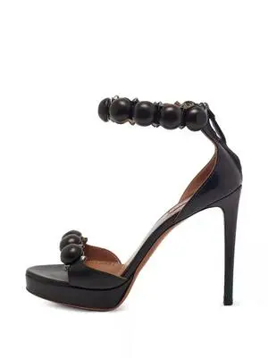 Alaïa Studded Platform Sandals