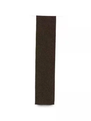CENERE GB Polka-dot Fringed Scarf