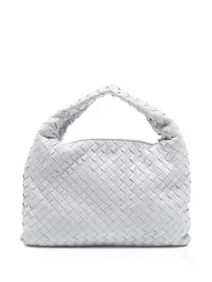 Bottega Veneta Small Hop Intrecciato Leather Tote Bag