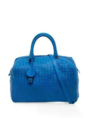 Bottega Veneta Bottega Veneta Intrecciato Tote Bag Blue