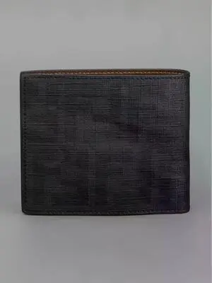 Fendi Zucca Bifold Wallet - Black