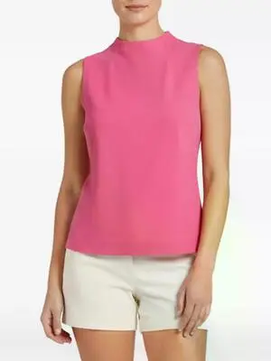 Alice + Olivia Sleeveless Mock Neck Top