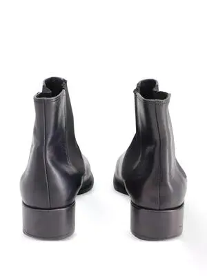 Vince Pointed-toe Leather Ankle Boots
