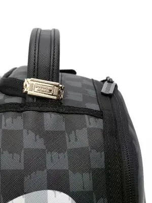 SPRAYGROUND Shark Drip Check Backpack - Grey