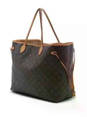 LOUIS VUITTON 2011 Monogram Neverfull Gm Tote Bag - Brown