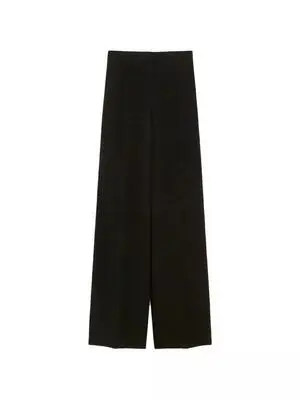 Max Mara Pressed-crease Wide-leg Trousers