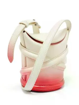 Alexander McQueen Small The Curve Ombré Bucket Bag