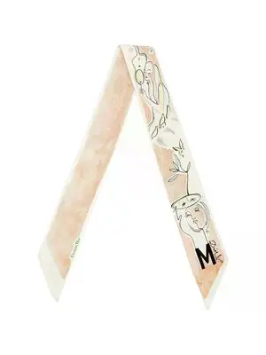 Dior Abcdior Mitzah Scarf - Neutrals