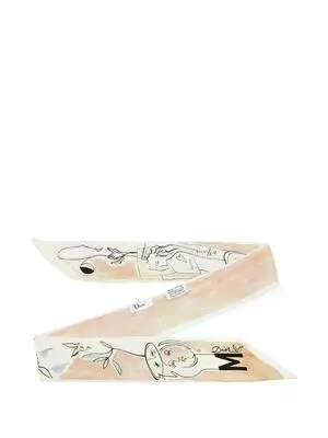 Dior Abcdior Mitzah Scarf - Neutrals