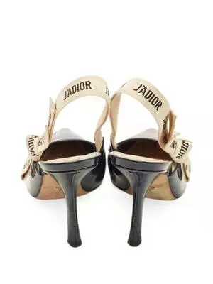 Dior J'adior Patent Leather Slingback Pumps