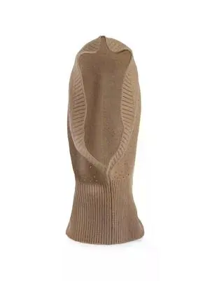 Max Mara Crystal-embellished Cashmere Balaclava - Neutrals