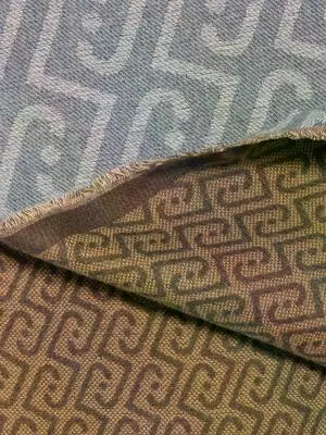 Liu Jo Monogram-pattern Fringed Scarf