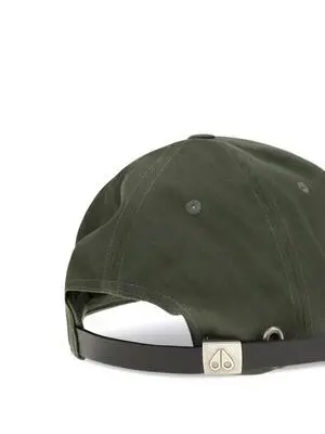 Moose Knuckles Logo Plaque Baseball Cap - Green
