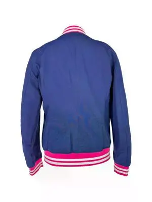 Moschino Striped Trim Bomber Jacket