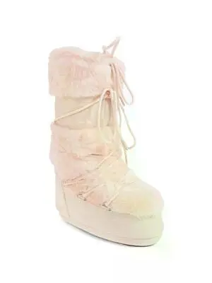 Moon Boot Faux-fur Lace-up Boots