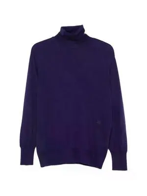 Eric Bompard Turtleneck Sleeve-vent Sweater