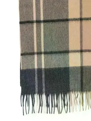 Barbour Carrbridge Tartan Check-fringed Scarf