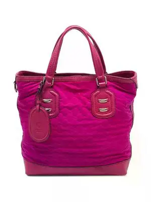 Gucci Techno Leather-trim Tote Bag
