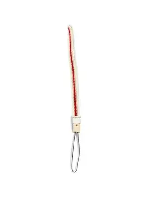 Gucci Striped Canvas Phone Strap - Neutrals