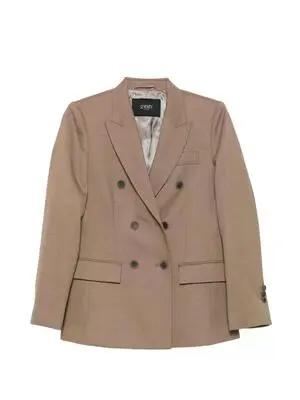 Seventy Double-breasted Peak Lapel Blazer