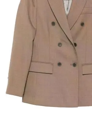 Seventy Double-breasted Peak Lapel Blazer
