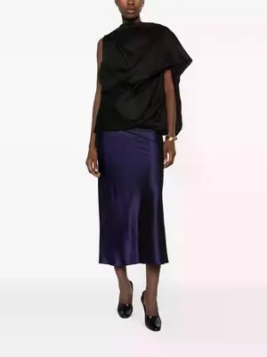 Eric Bompard Zip-fastening Midi Skirt