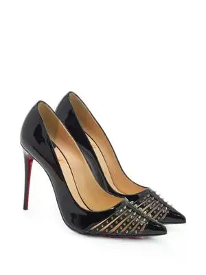 CHRISTIAN LOUBOUTIN Bareta Studded Mesh Pumps