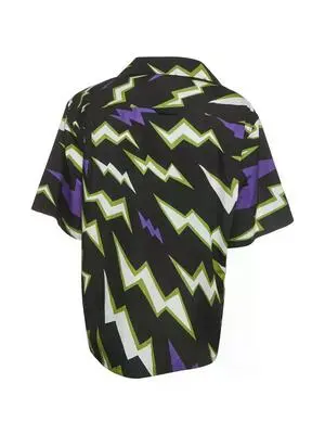 Prada Logo-detail Short Sleeve Shirt