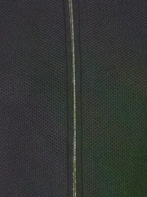 Loro Piana Textured Knit Zip-up Cardigan
