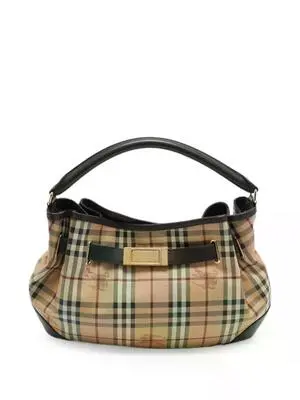 Burberry Willenmore Haymarket Check Handbag