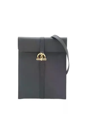 Hermès 2025 Swift Glenan To Go Pouch Crossbody Bag - Blue