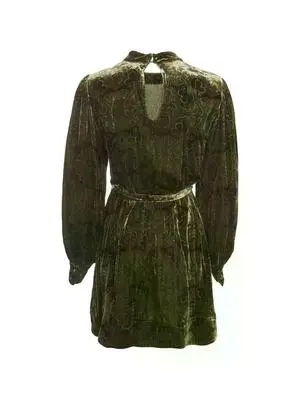 Barbour X Farm Rio Printed High Neck Mini Dress